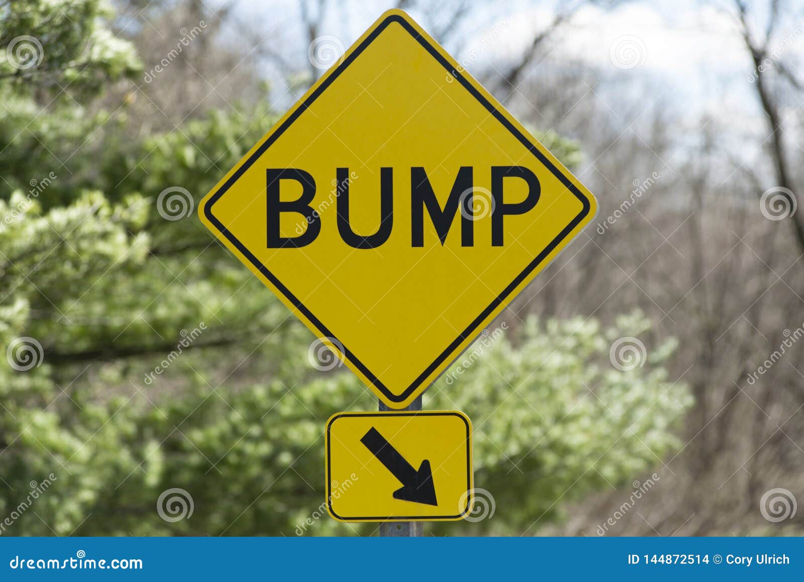 Bumpy Arrow stock photo. Image of bumpy, yellow, traffic - 144872514