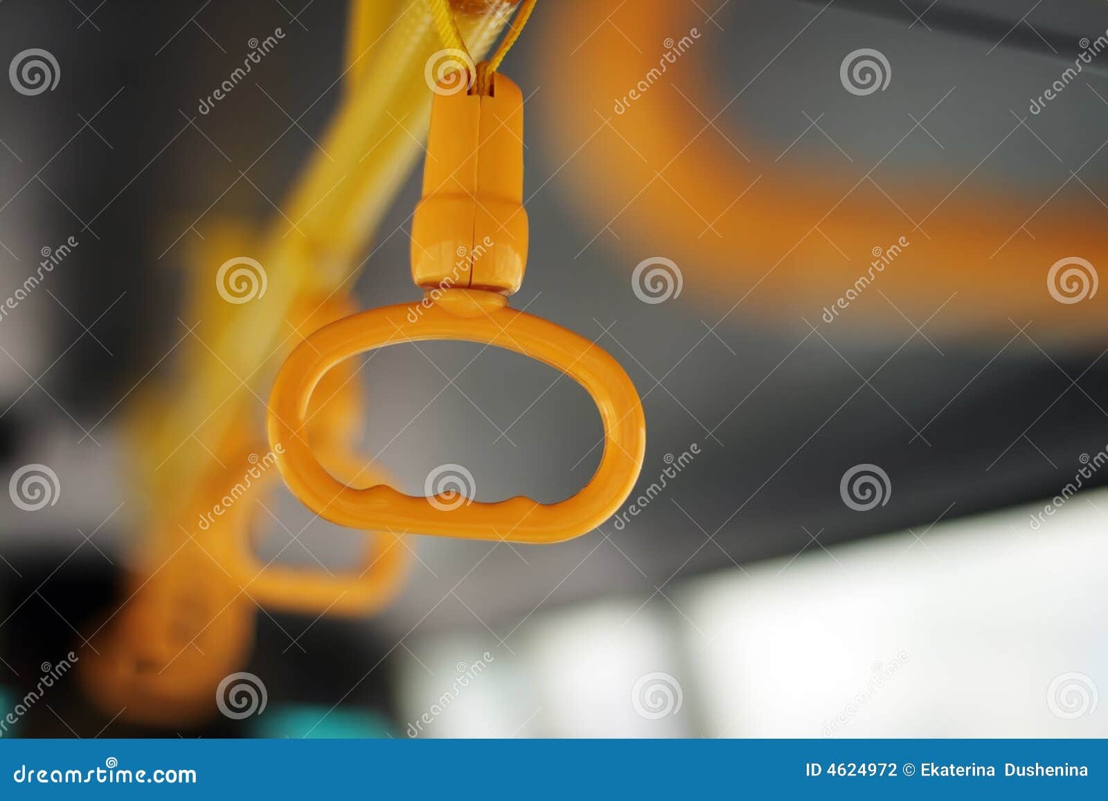 Yellow bus handle stock photo. Image of equilibrium, balance - 4624972