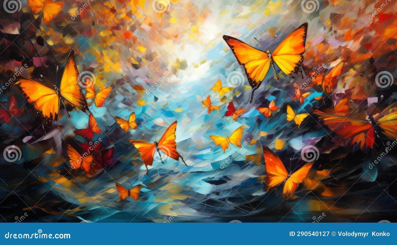 Yellow Butterflies in Flight Stock Image - Image of colorful, graceful ...