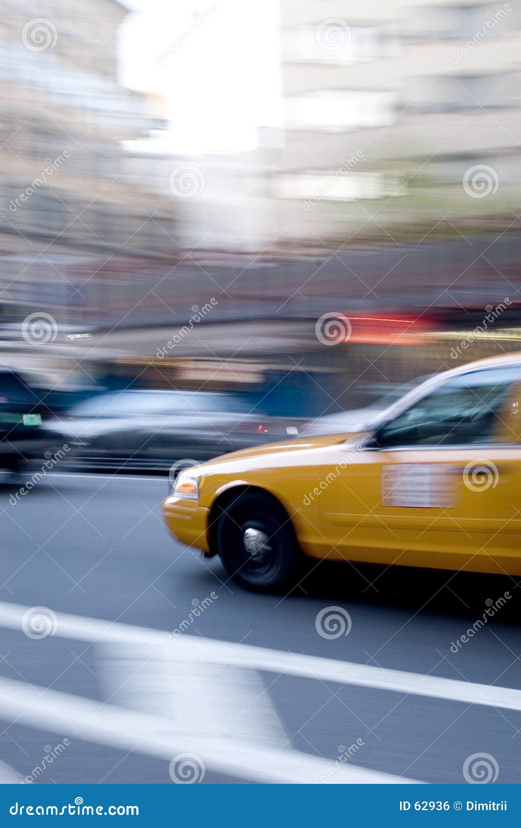 Yellow Cab stock photo. Image of driver, york, fast, taxi - 62936