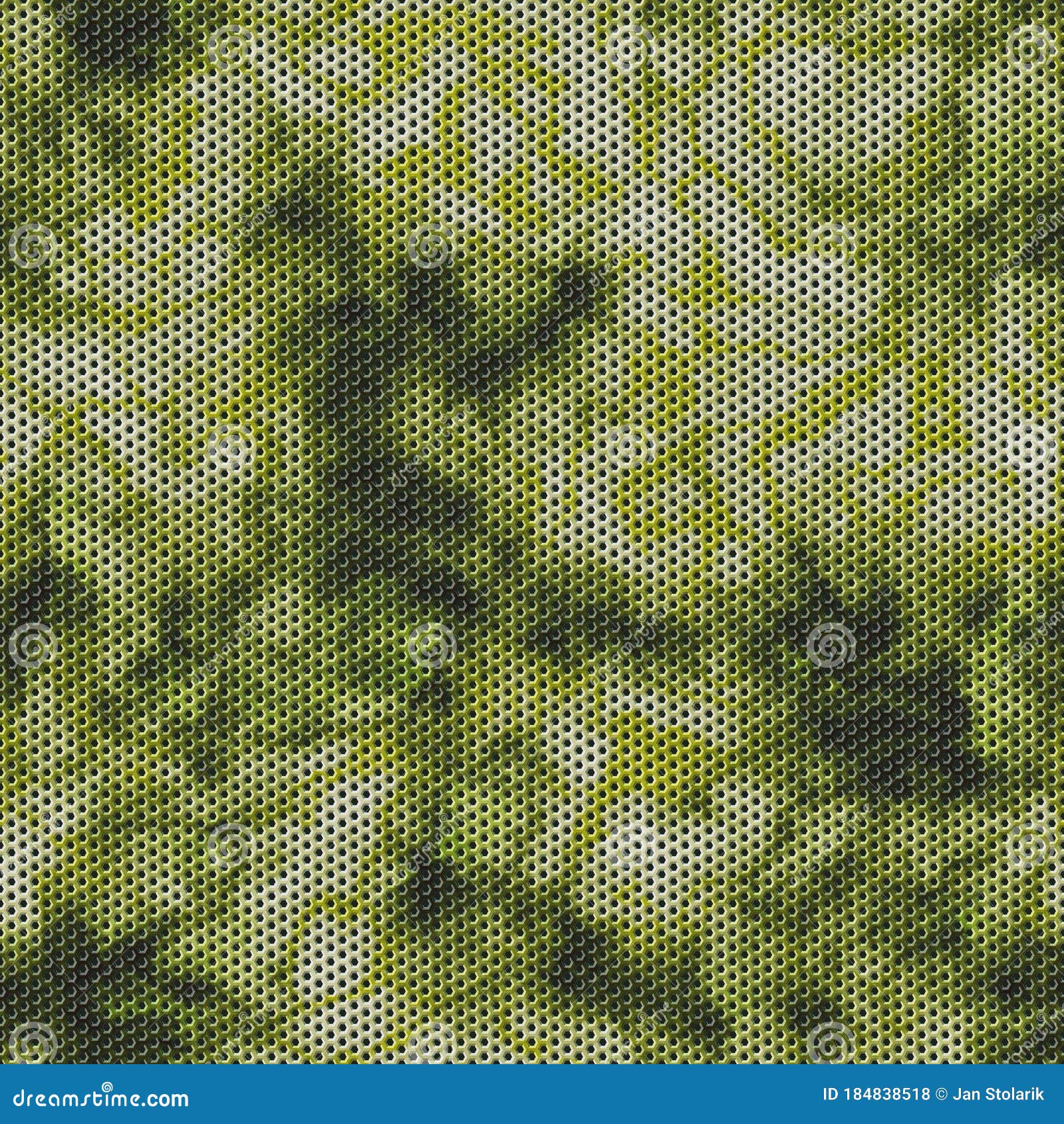 Yellow Camouflage Seamless Wire Mesh Texture Stock Illustration ...