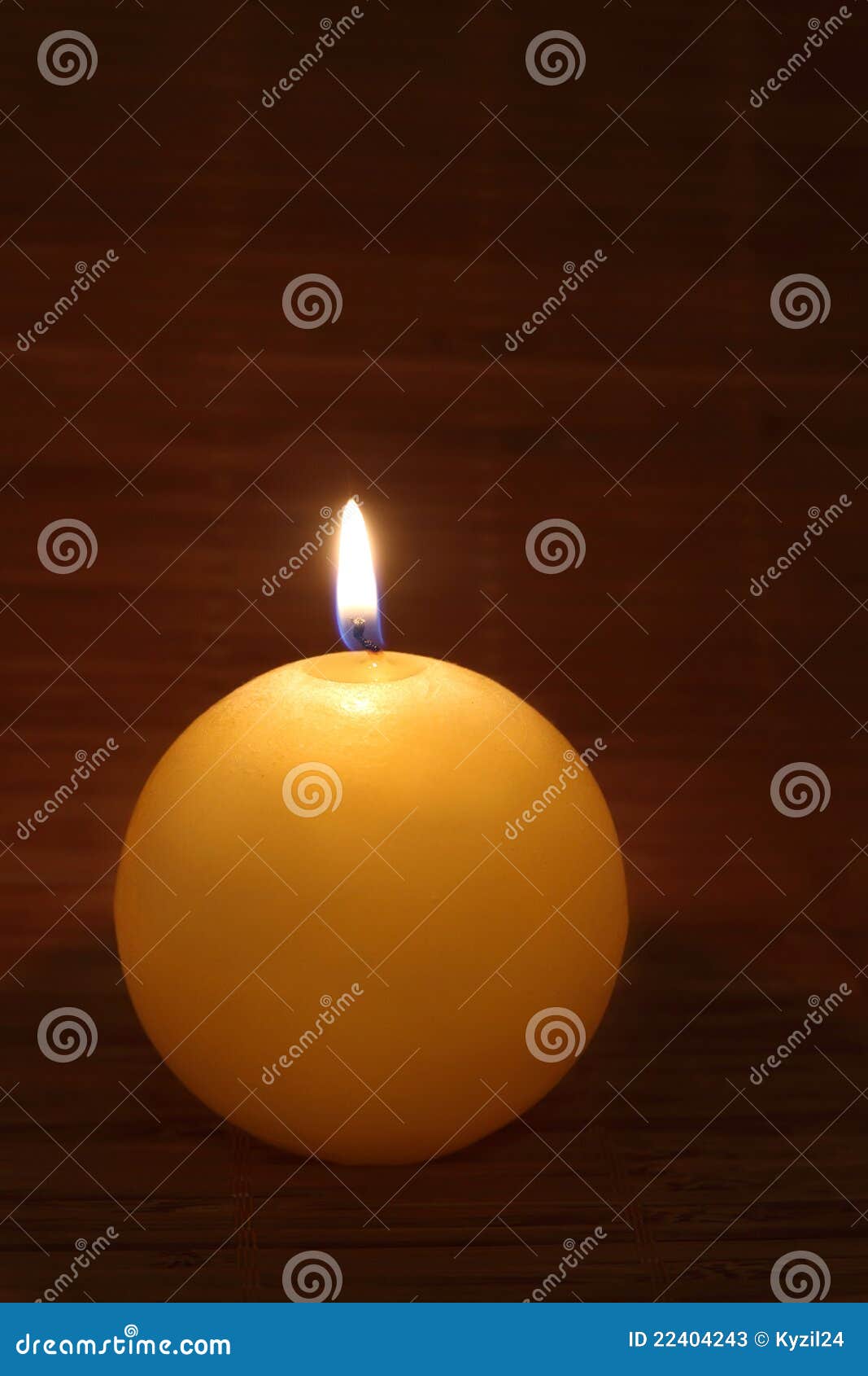 Yellow candle stock image. Image of burn, delicate, feng - 22404243