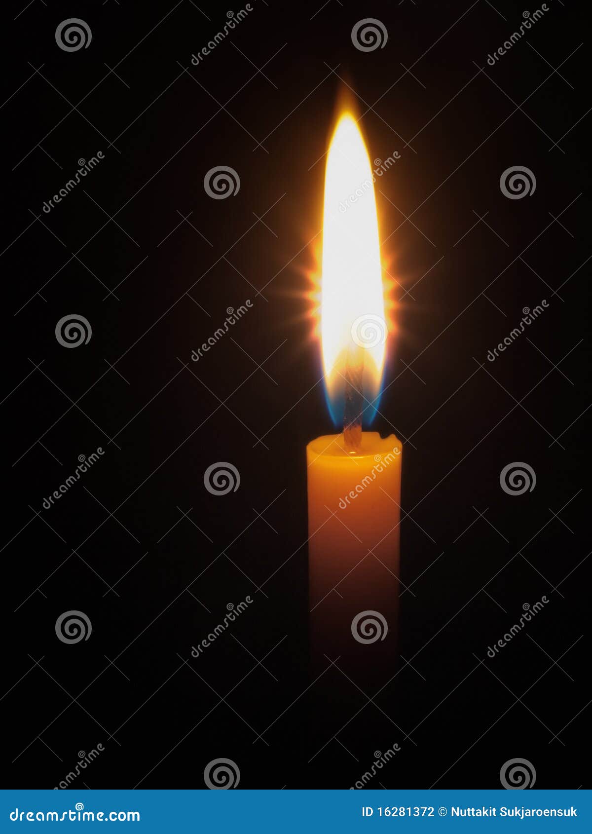 Yellow candle bright light stock photo. Image of night - 16281372