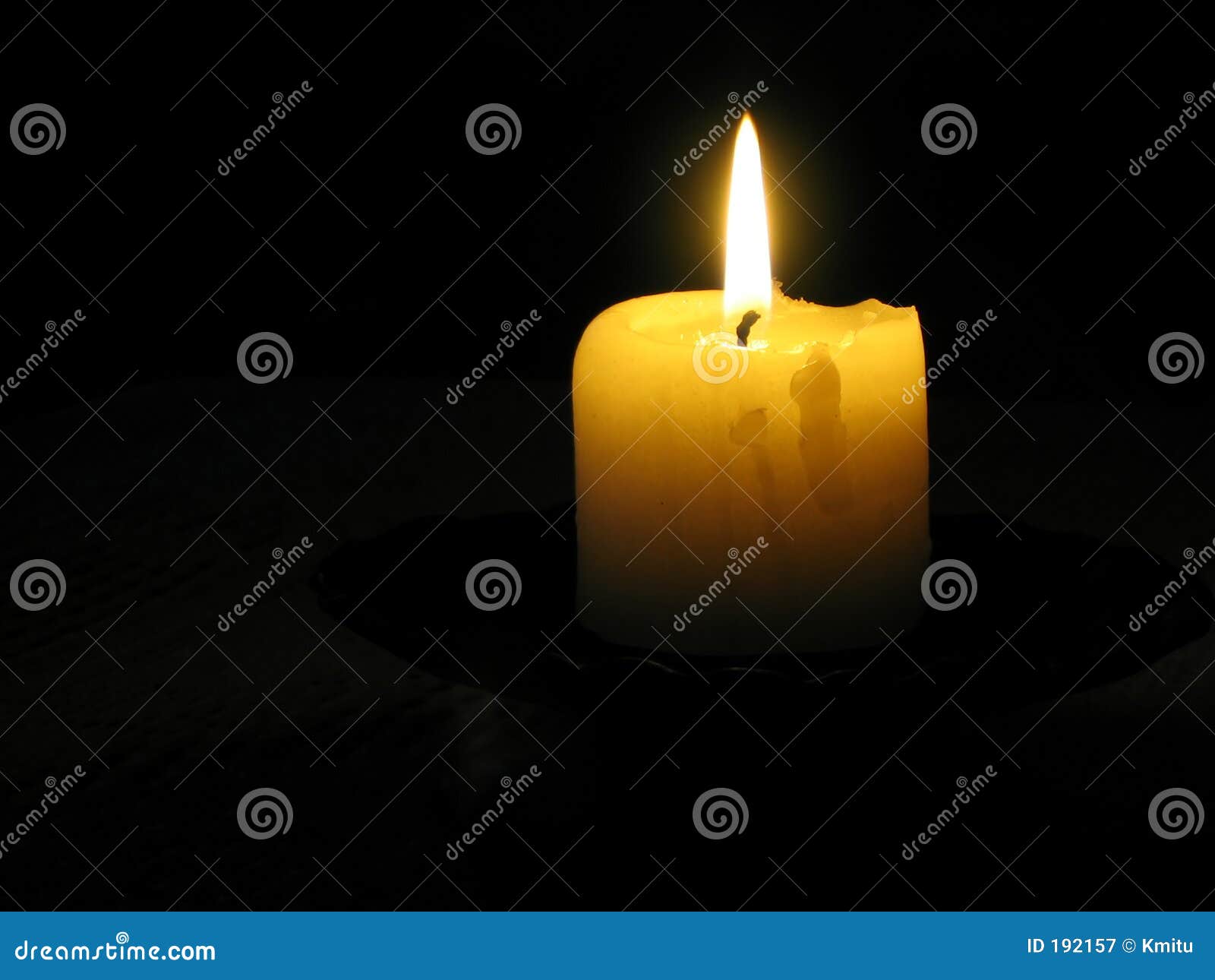 Yellow Candle For Sacred Sacrifice, A Symbol Of Faith In Worshiping ...