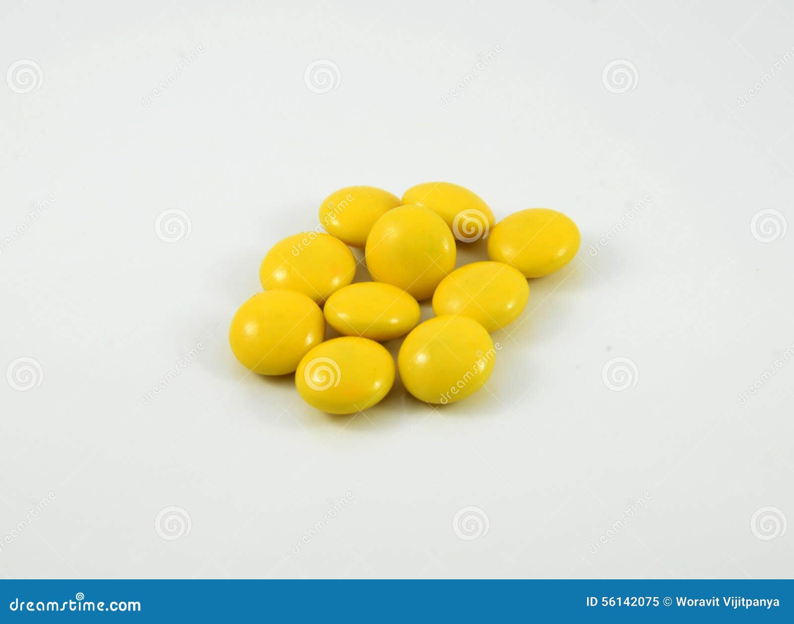 Yellow Candy stock image. Image of treat, colored, sweets - 56142075