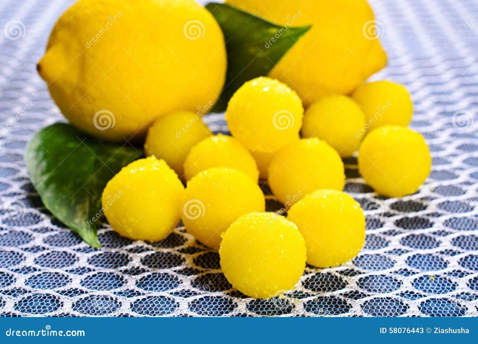Yellow candy stock image. Image of candy, bonbon, jelly - 58076443