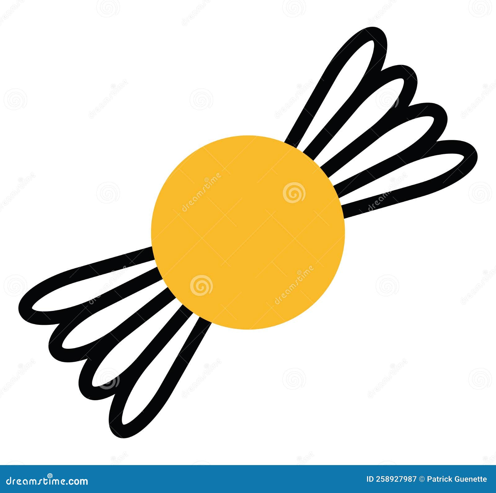 Yellow Candy in a Wrapper, Icon Stock Vector - Illustration of candy ...