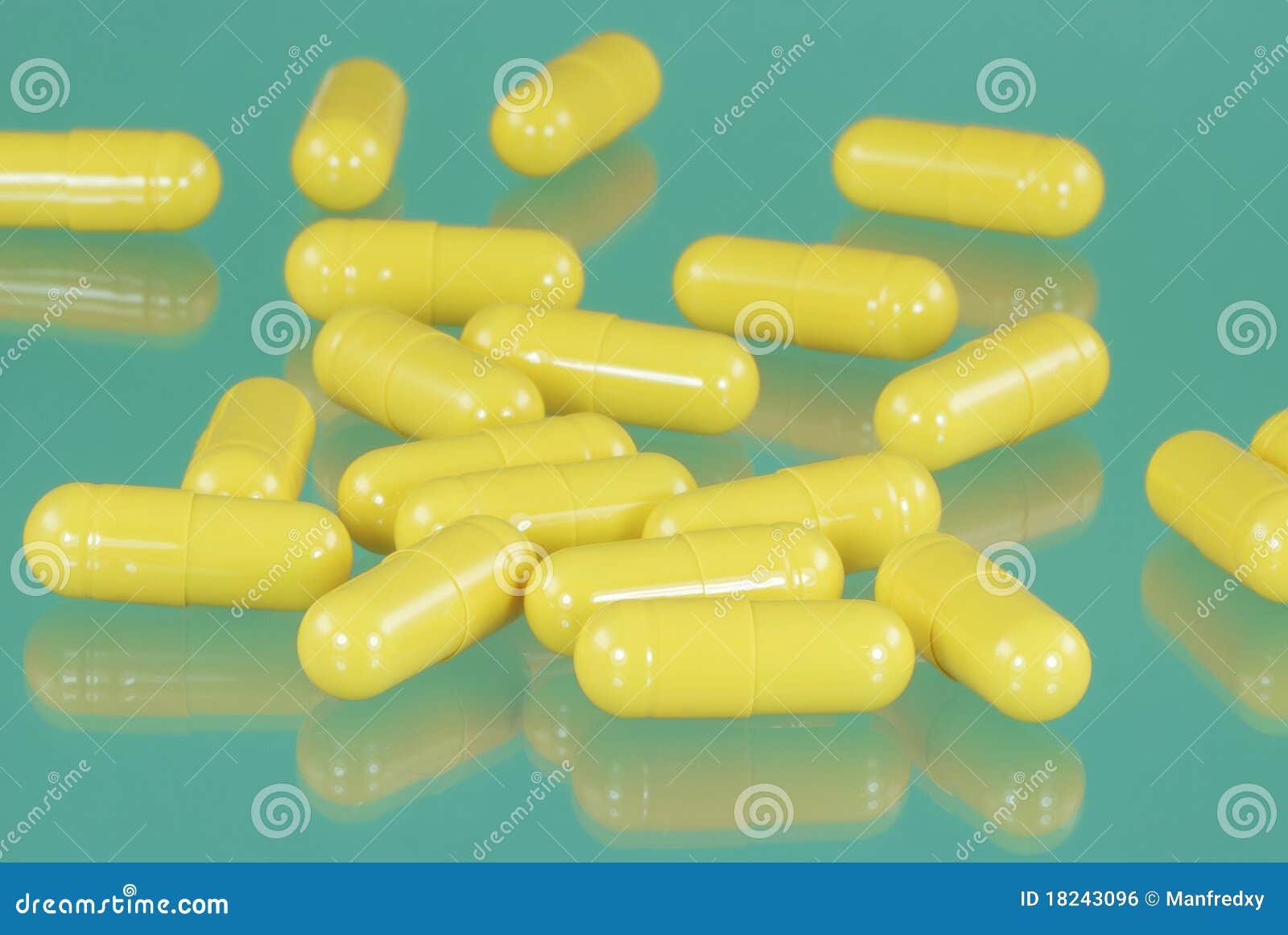 Yellow capsules stock photo. Image of yellow, capsule - 18243096