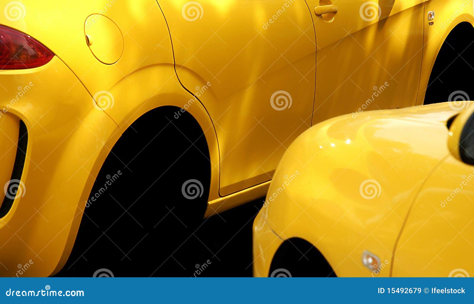 Yellow Car Lateral Abstract Stock Image - Image of gold, antique: 15492679