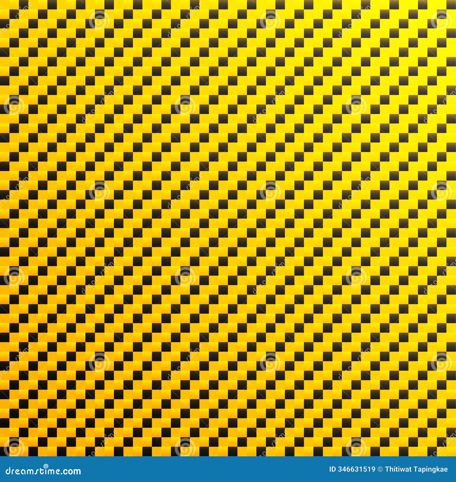 Yellow Carbon Kevlar Texture Gradients Background. Cartoon Vector ...