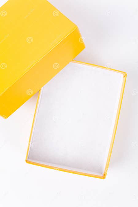 Yellow Carton stock image. Image of packing, carton, gift - 5511731