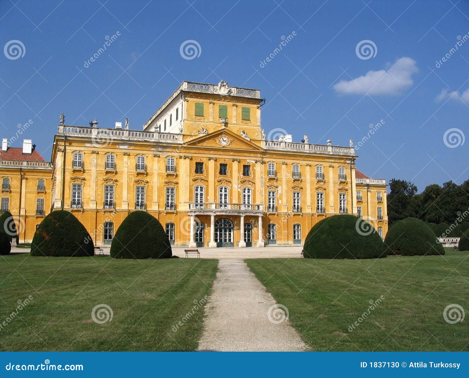 Yellow castle stock photo. Image of castle, inside, museum - 1837130