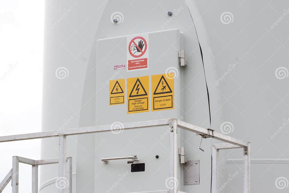 Yellow Caution Plate for Safety Stock Photo - Image of phone ...