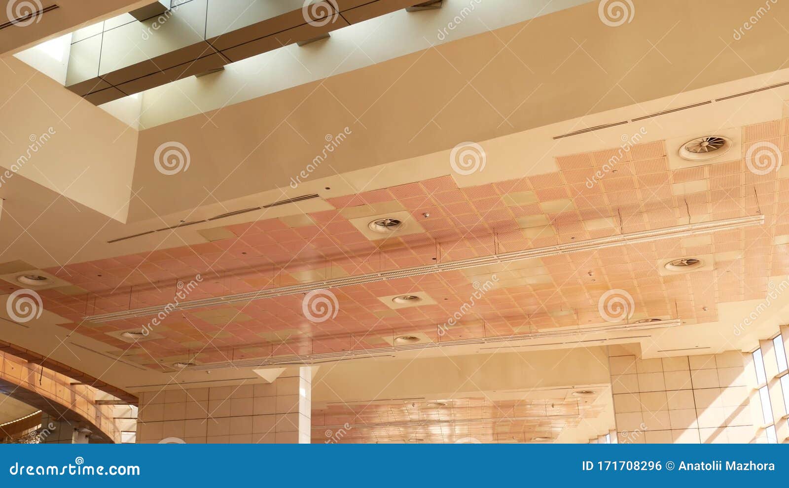 Yellow Ceiling and Wall As Texture Background Stock Footage - Video of ...