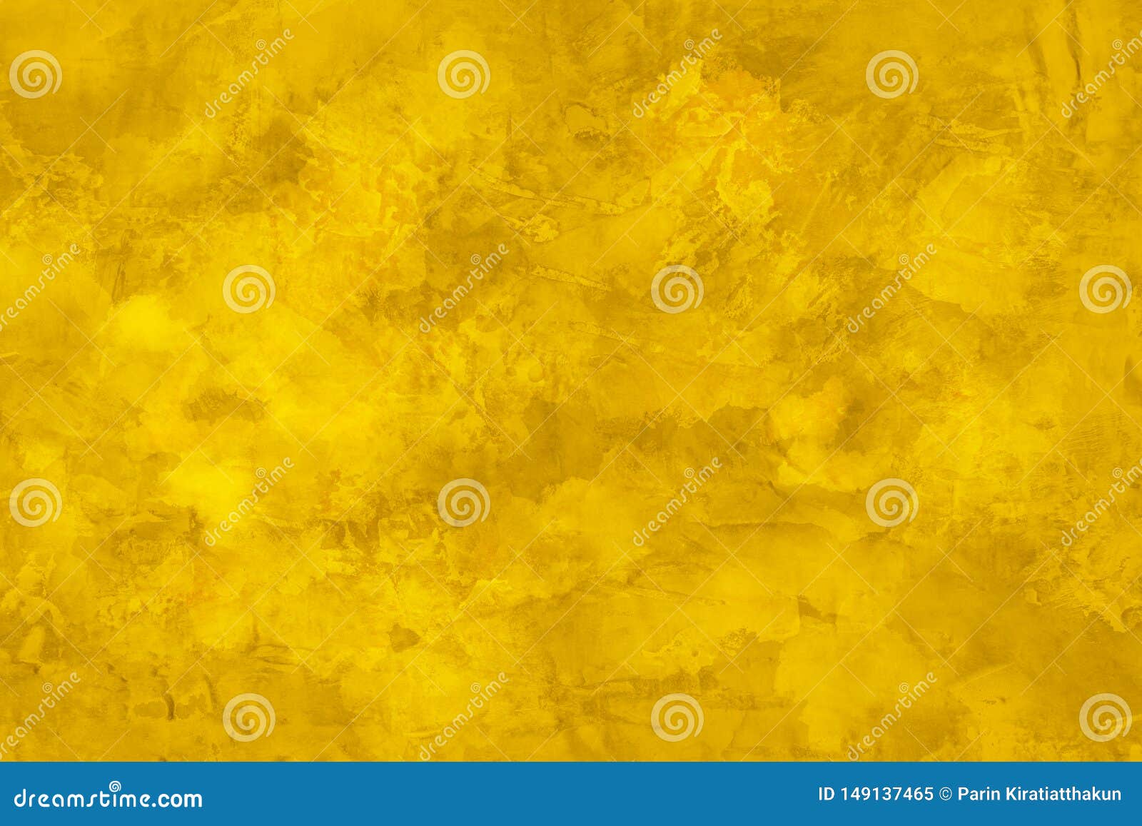 Yellow Cement or Concrete Wall Texture and Background Stock Image ...