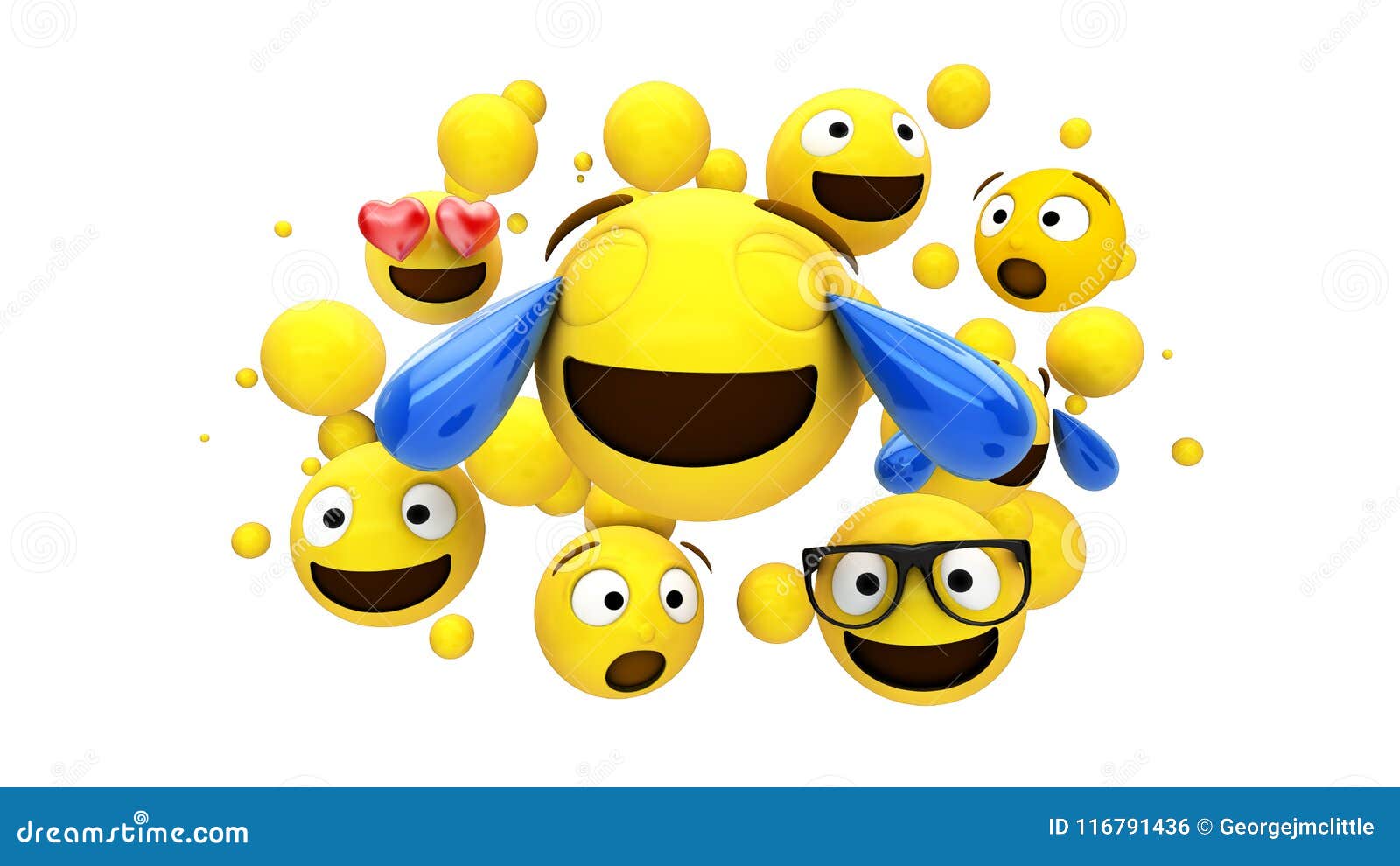 Yellow characters floating stock illustration. Illustration of people ...