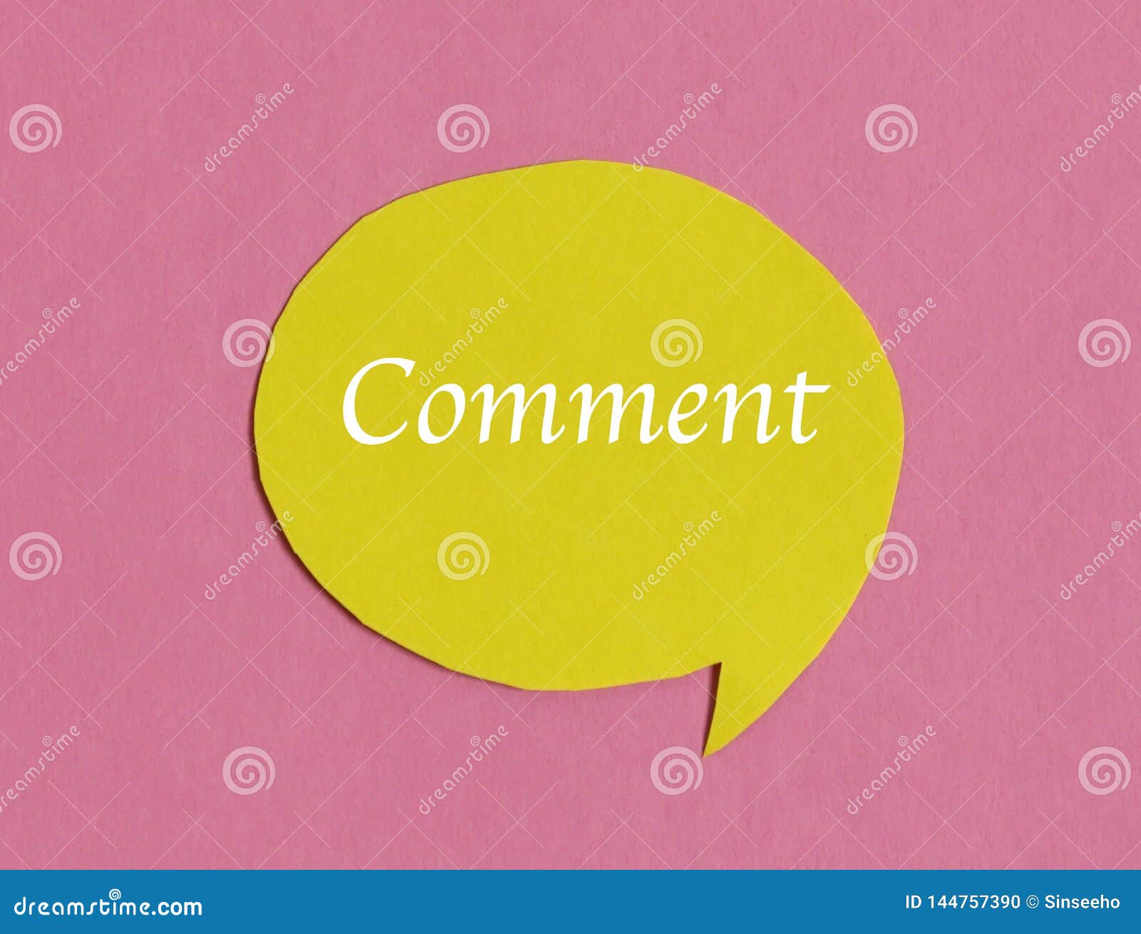 Yellow Chat Speech Icon : a Symbol and Concept for Talking and Message ...