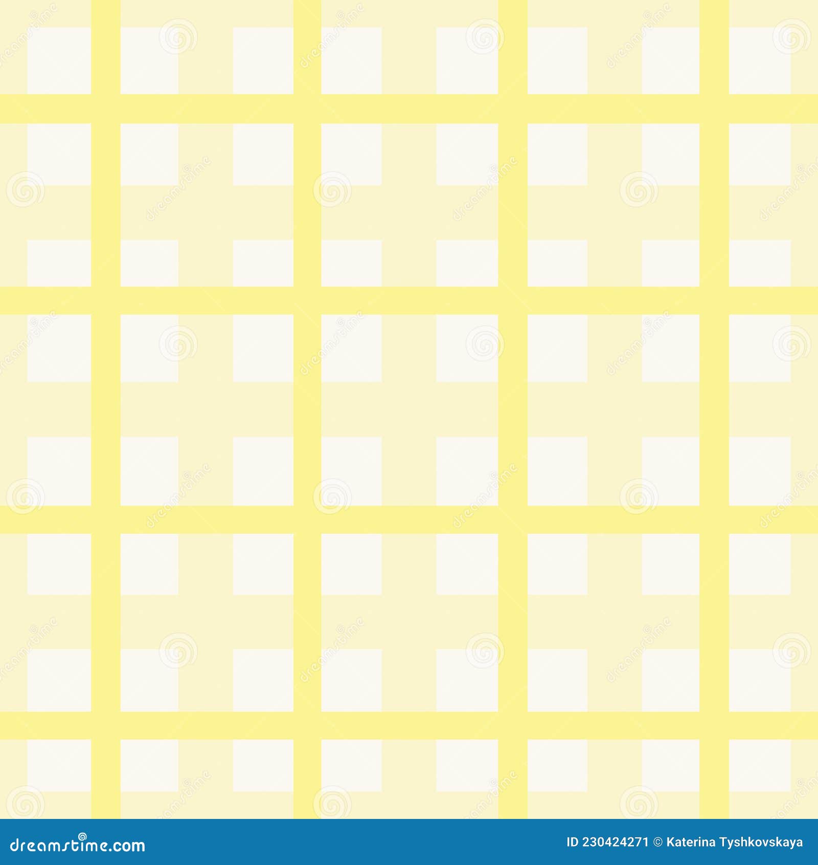 Yellow Checkerd Geometric Seamles Pattern Stock Illustration ...
