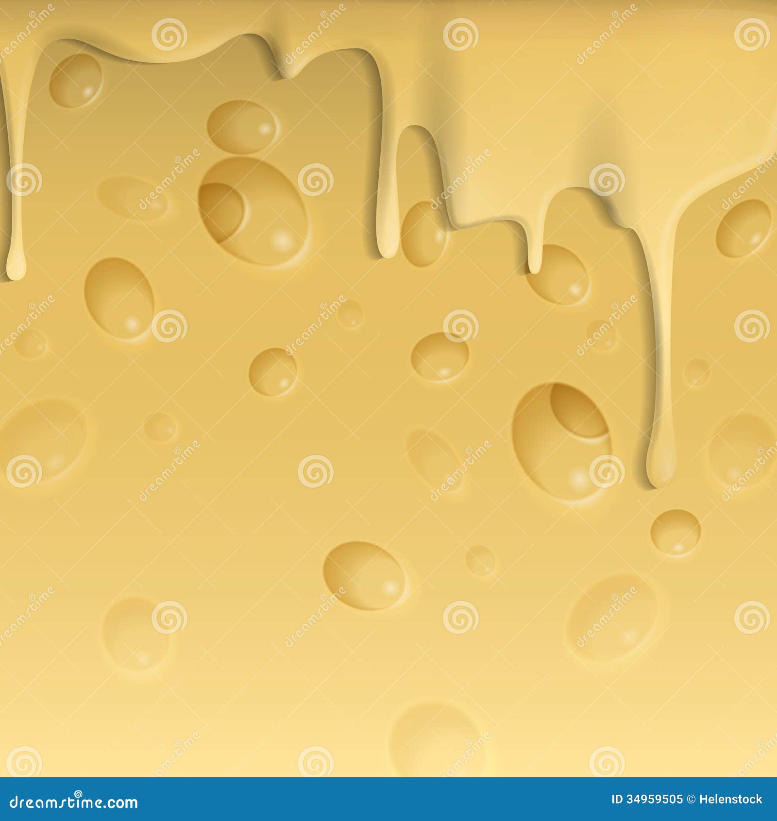 Yellow Cheese Background. stock vector. Illustration of dairy - 34959505