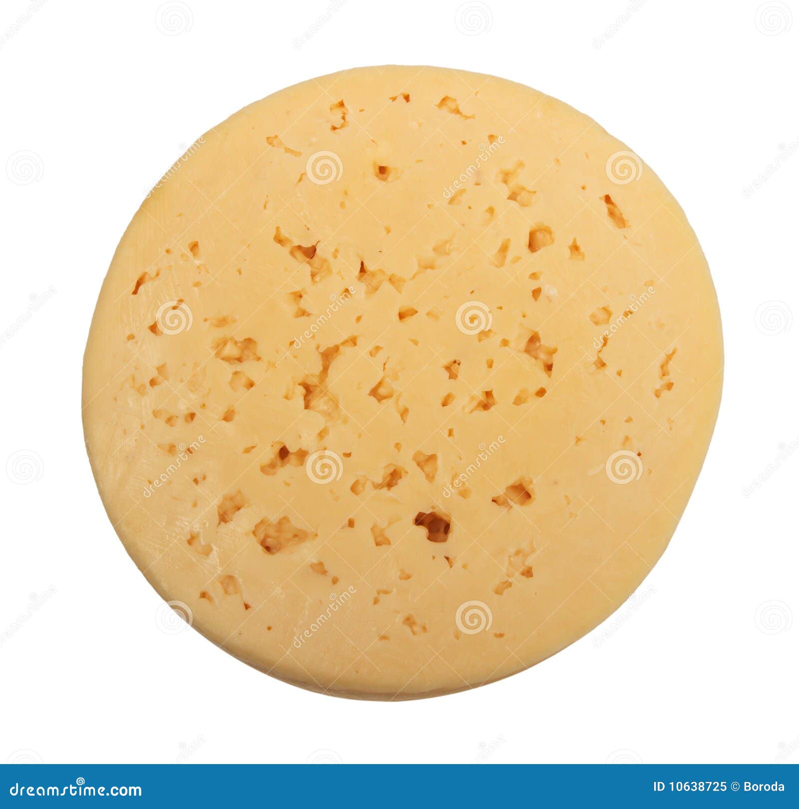 Yellow Cheese of Circle Form. Stock Image - Image of macro, lunch: 10638725