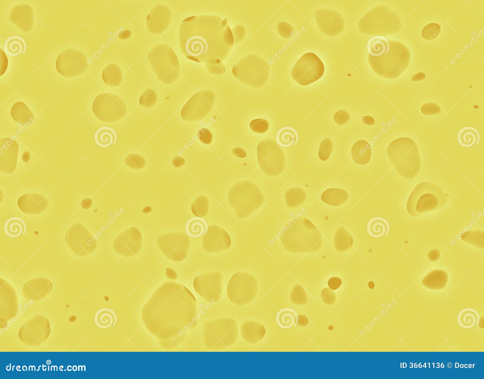 Yellow Cheese Texture with Many Hole Stock Illustration - Illustration ...