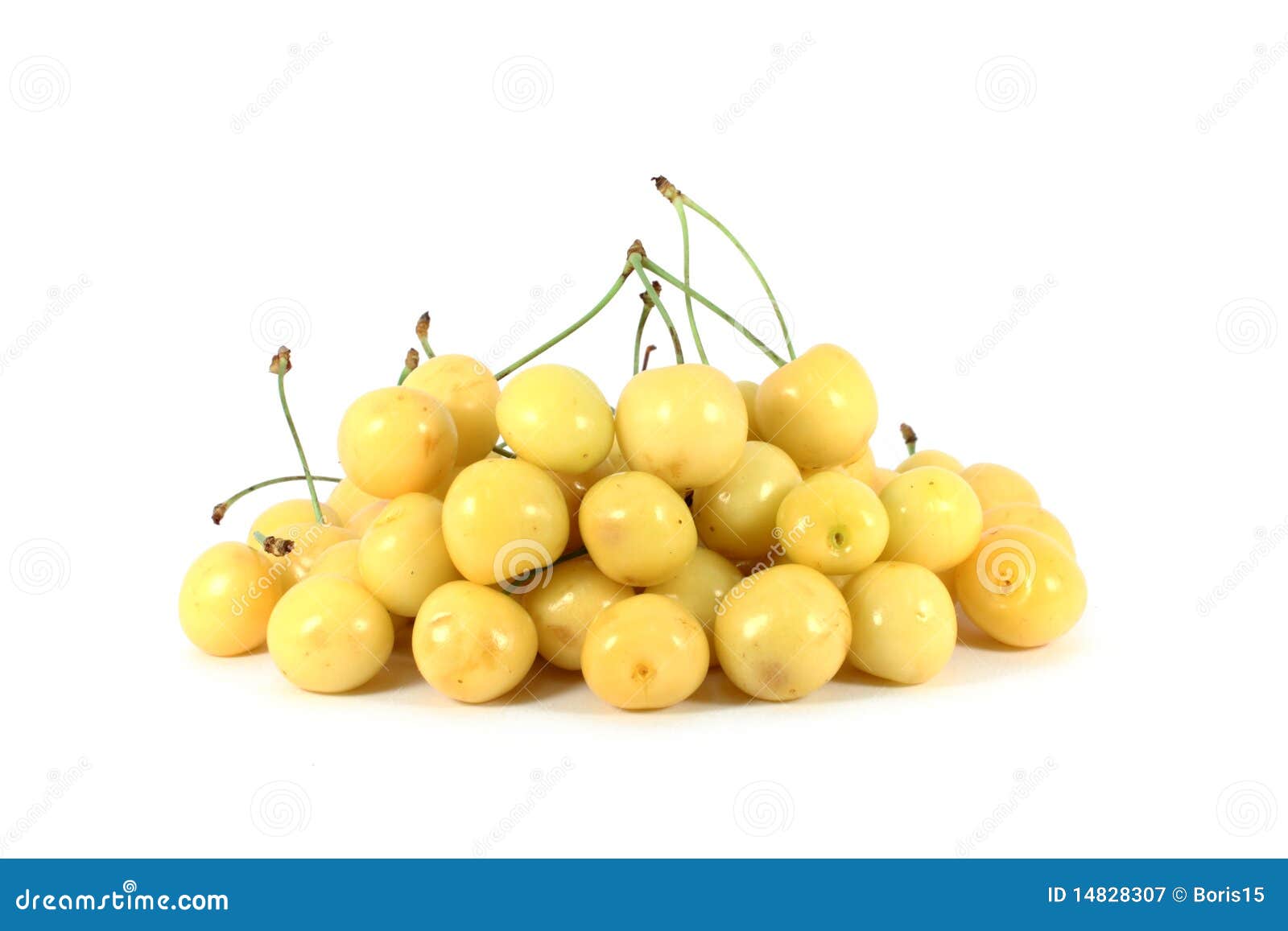 Yellow cherry stock image. Image of sweet, orange, heap - 14828307