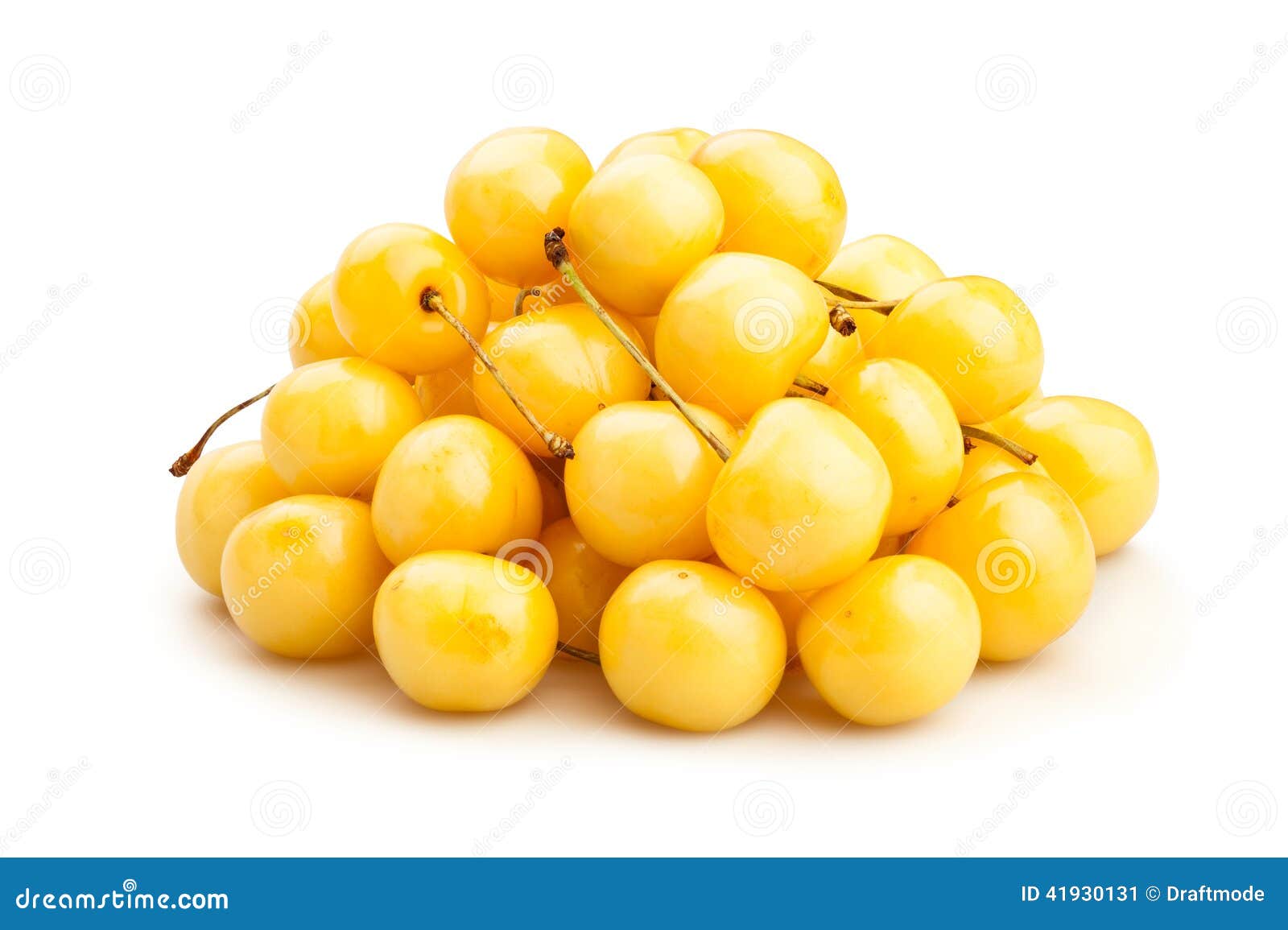 Yellow cherry stock image. Image of fruit, spring, fresh - 41930131