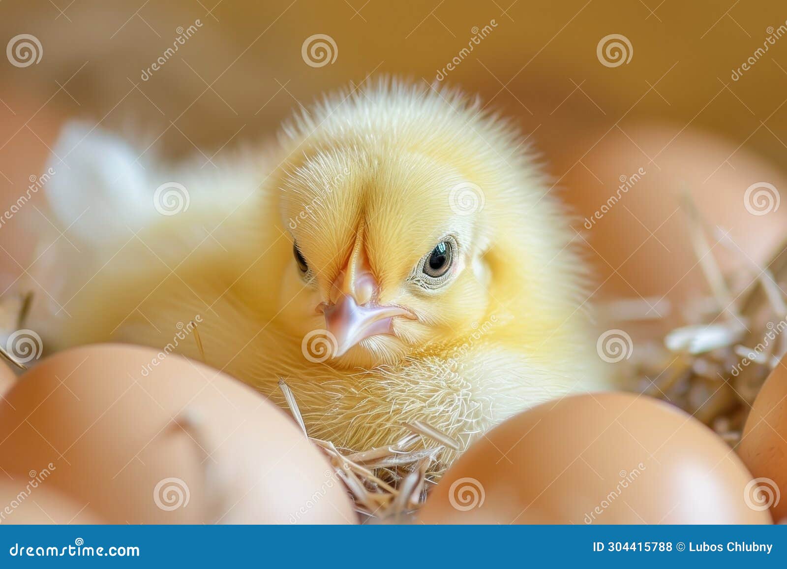 Yellow Chicken Hatching from Egg Stock Illustration - Illustration of ...