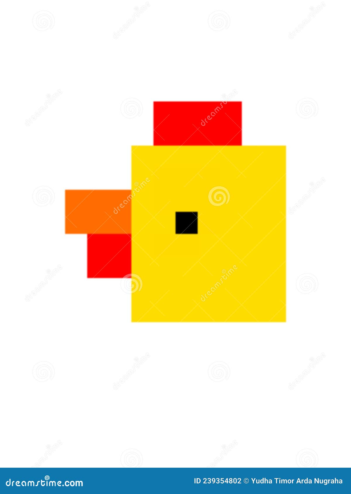 Minecraft Chicken Head