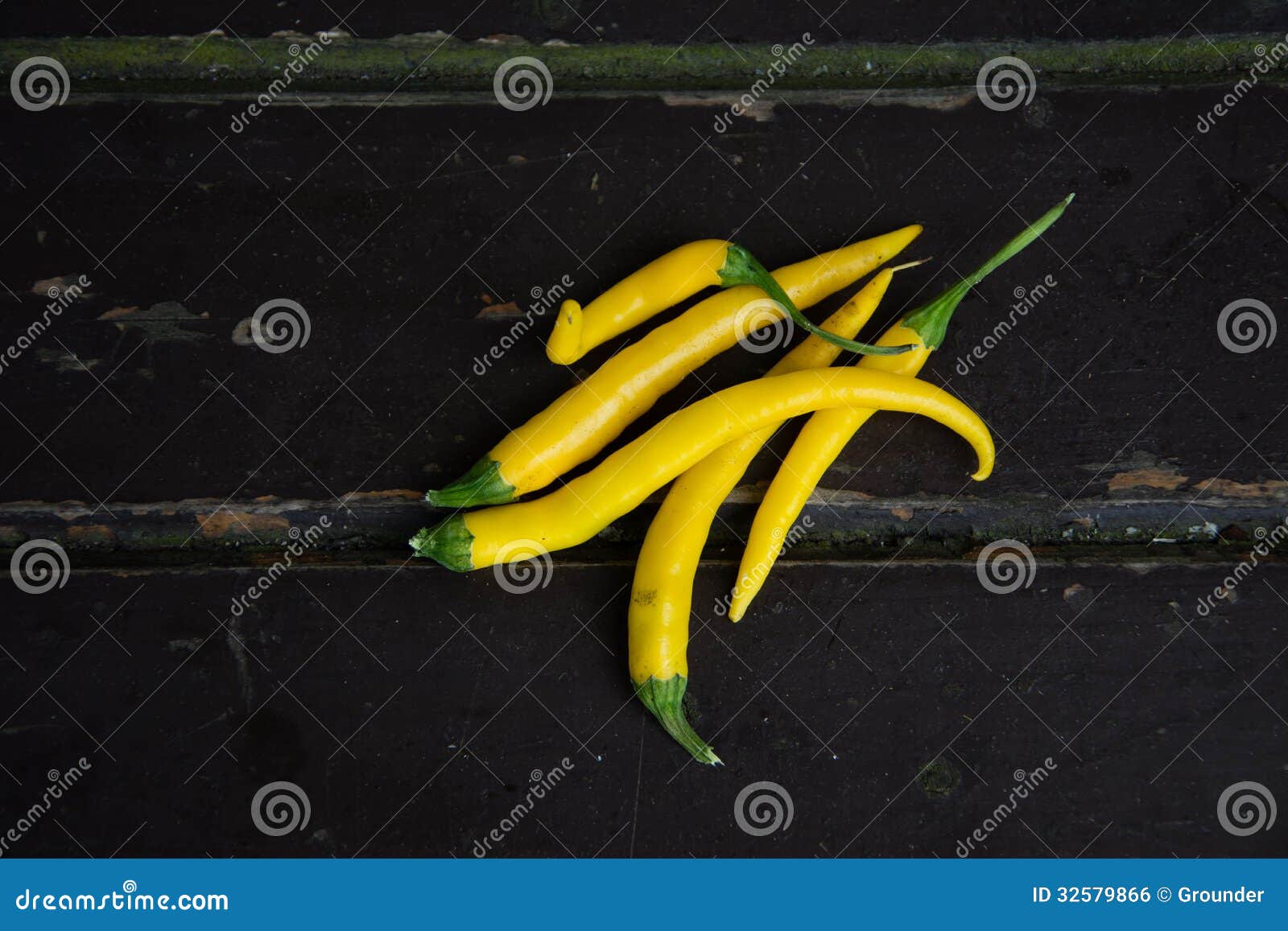 Yellow chilli stock photo. Image of cook, bowl, nutrition - 32579866