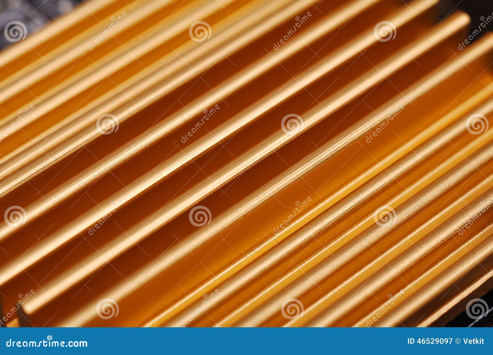 Yellow chipset heatsink stock image. Image of mother - 46529097