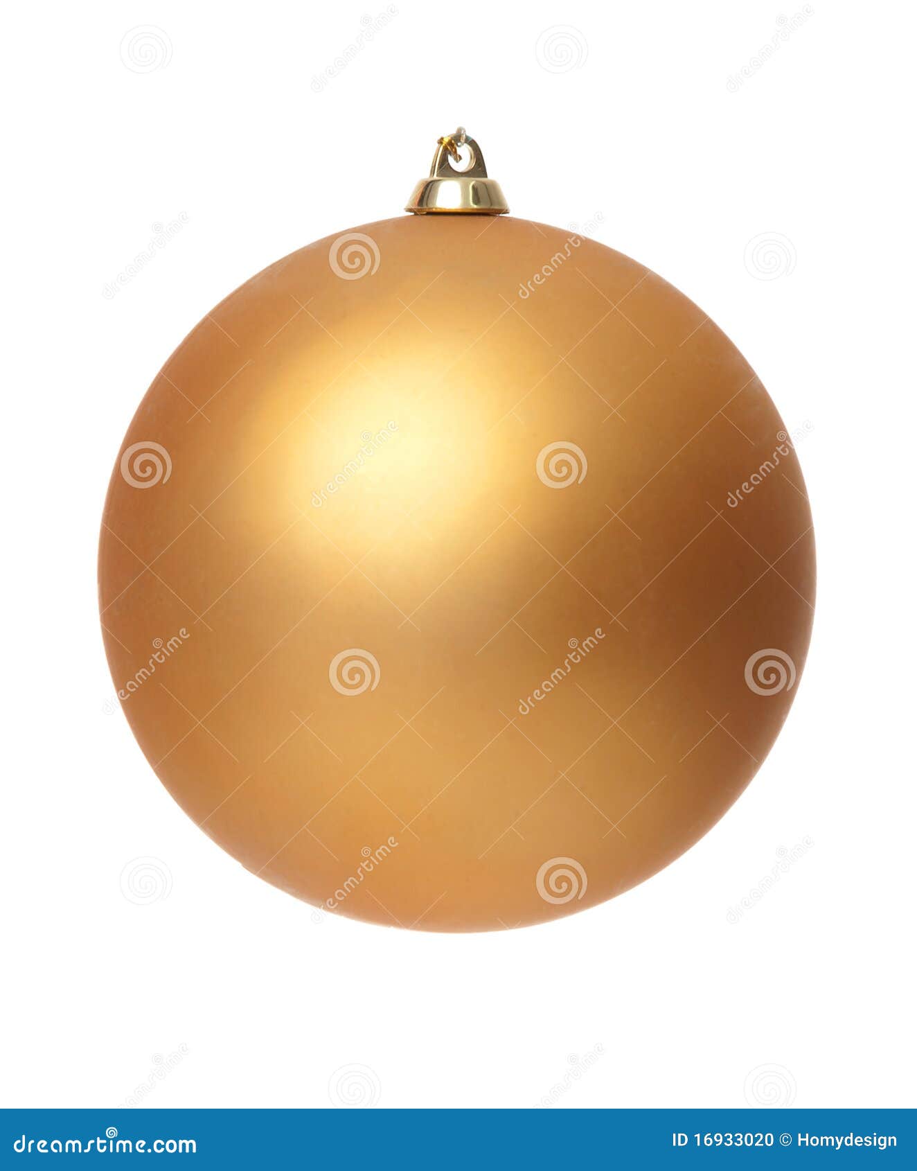 Yellow christmas ball stock photo. Image of dull, color - 16933020