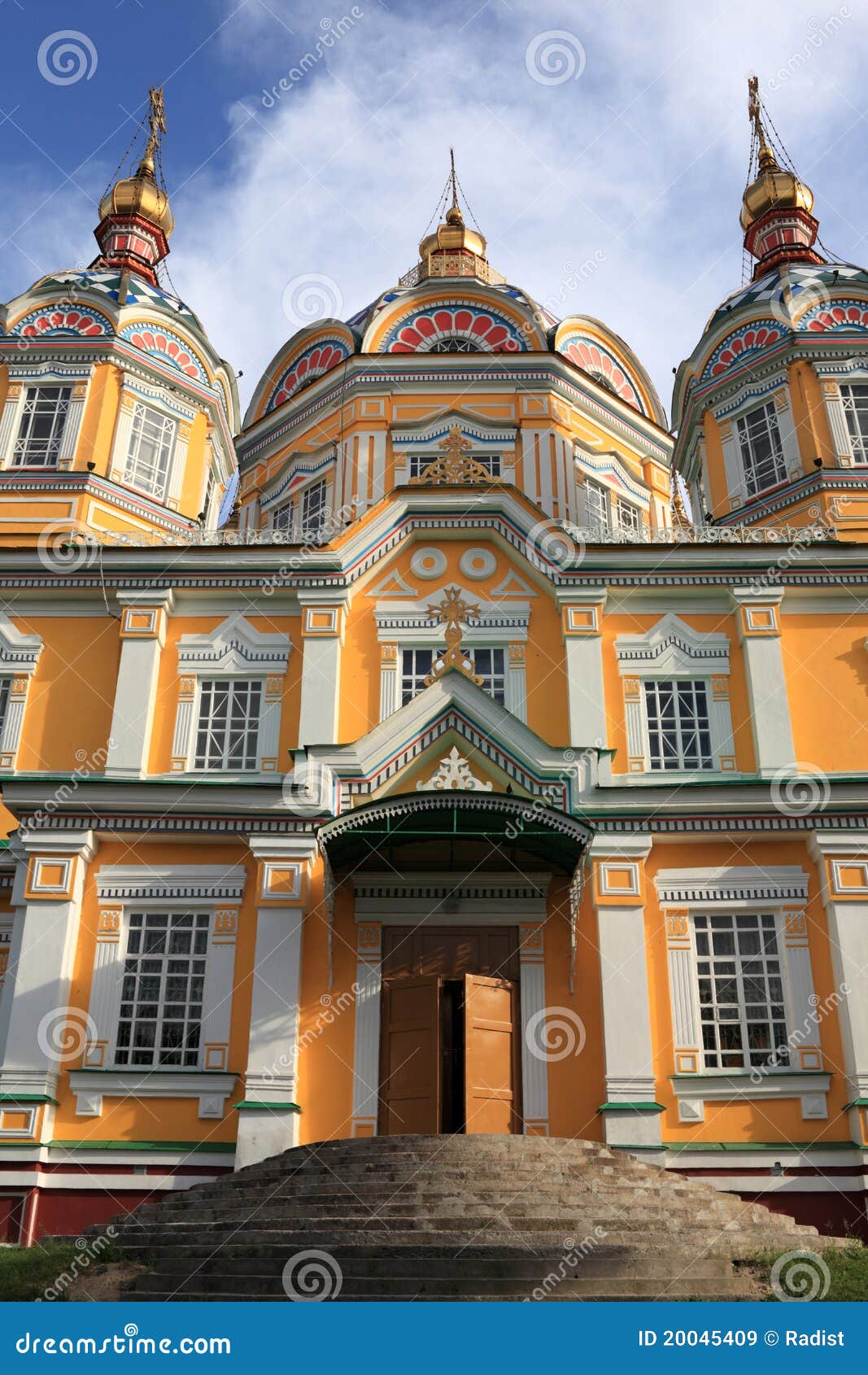 Yellow church stock image. Image of color, ascension - 20045409