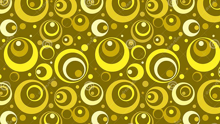 Yellow Circle Background Pattern Vector Graphic Stock Vector ...