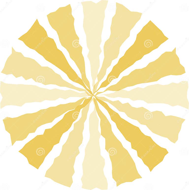 Yellow Circular Background stock vector. Illustration of color - 7692919