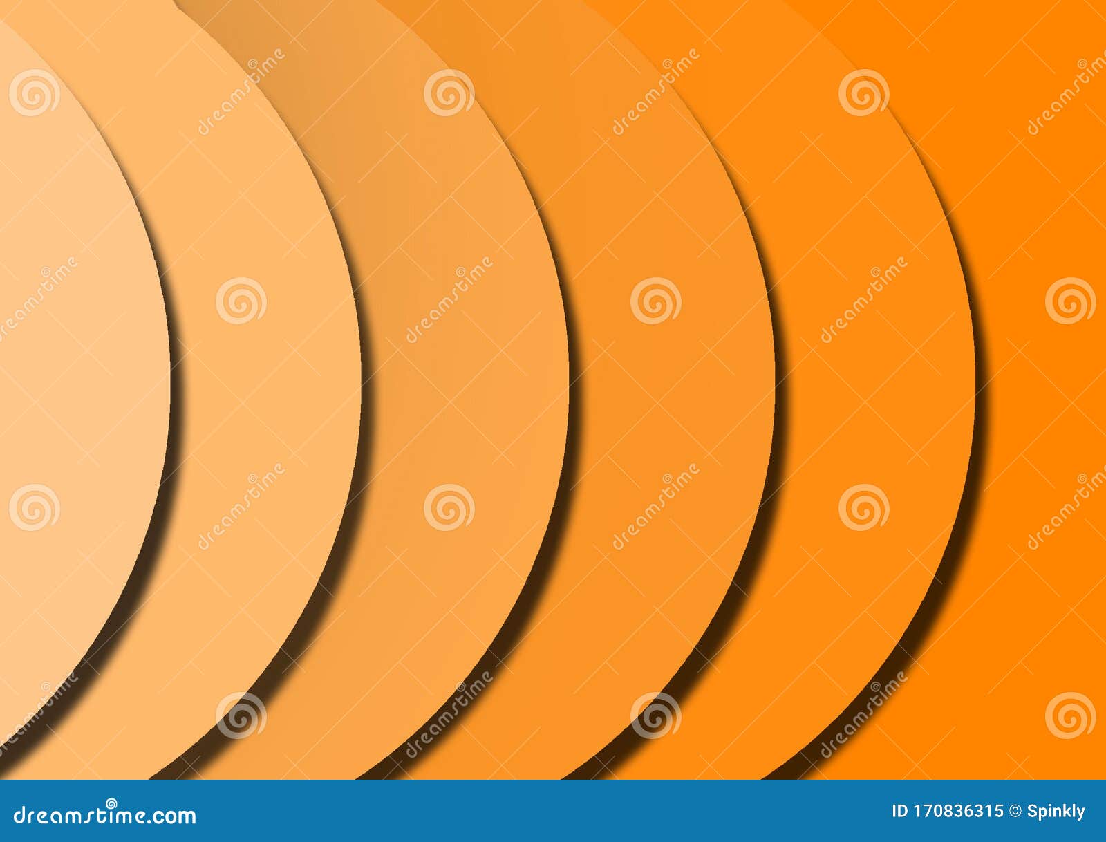 Yellow Circular Background Cartoon Vector | CartoonDealer.com #7692919