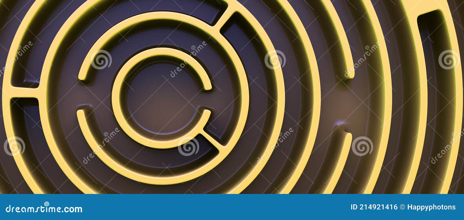 Labyrinth Top View And Perspective Vector Illustration | CartoonDealer ...