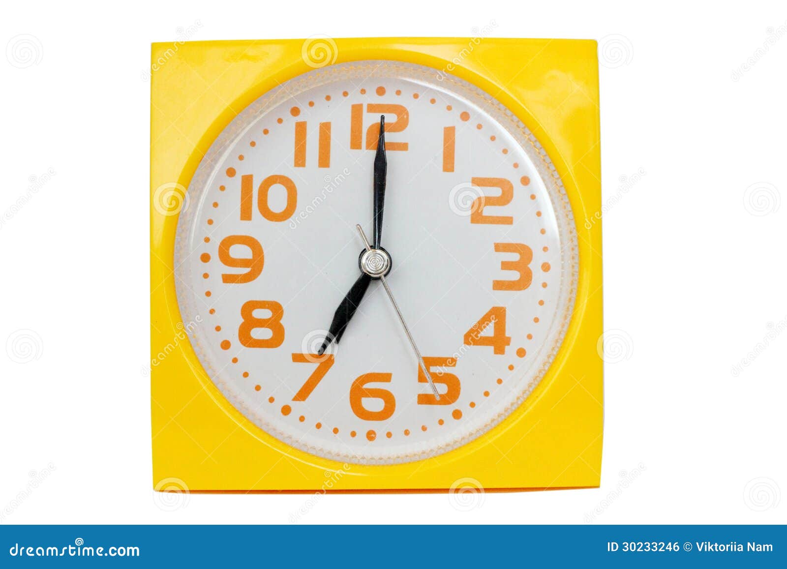 Time to wake up stock photo. Image of clock, morning - 30233246