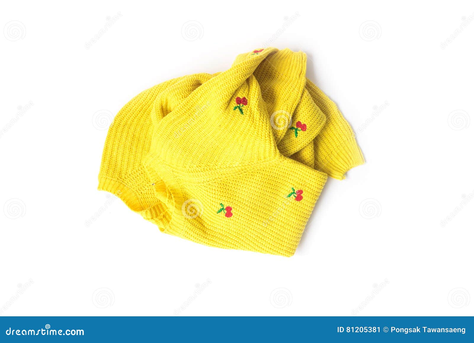 Yellow Clothes Color Wait for Clean Washed Stock Image - Image of baby ...