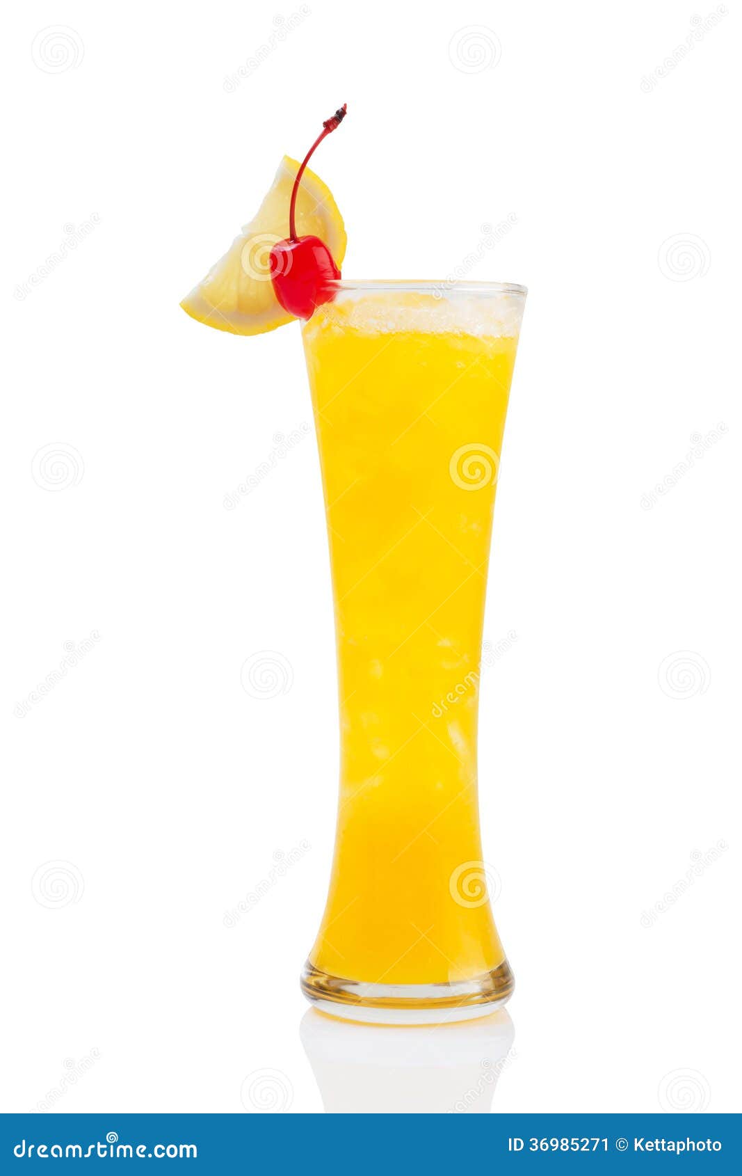 Yellow cocktail stock image. Image of background, cherry - 36985271
