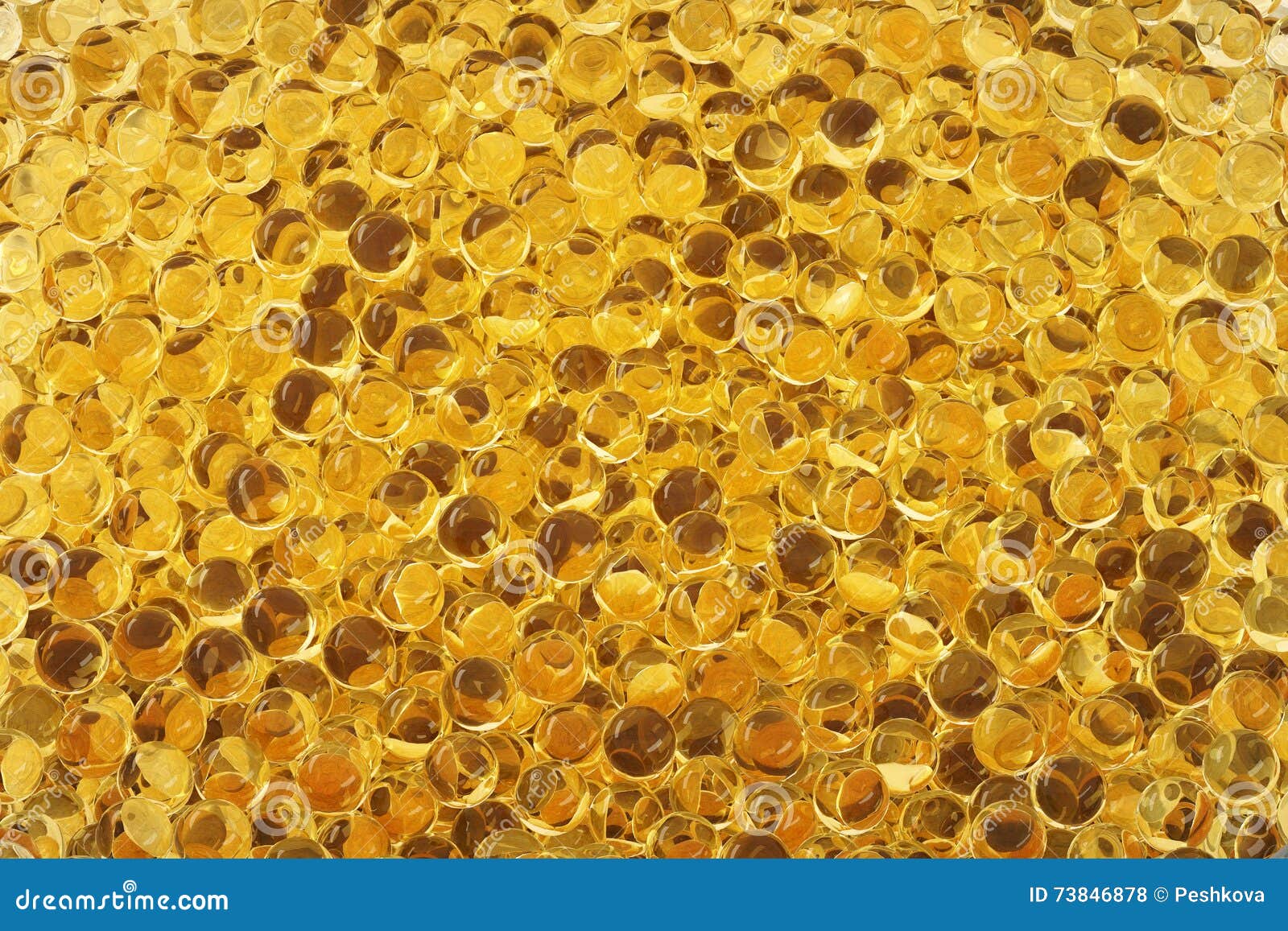 Yellow cod-liver oil stock illustration. Illustration of biological ...