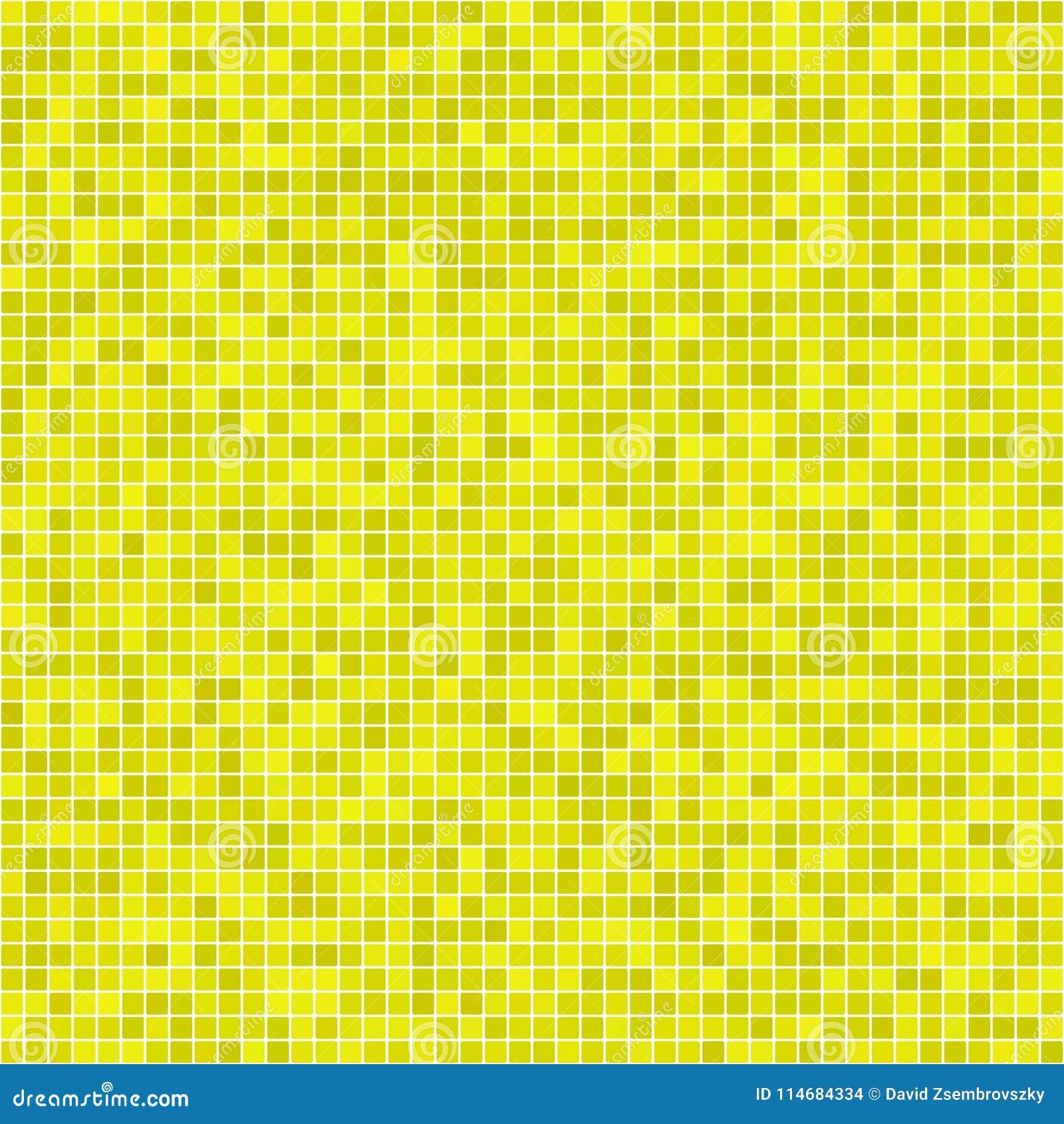Yellow Pixel Mosaic Background Stock Vector - Illustration of abstract ...