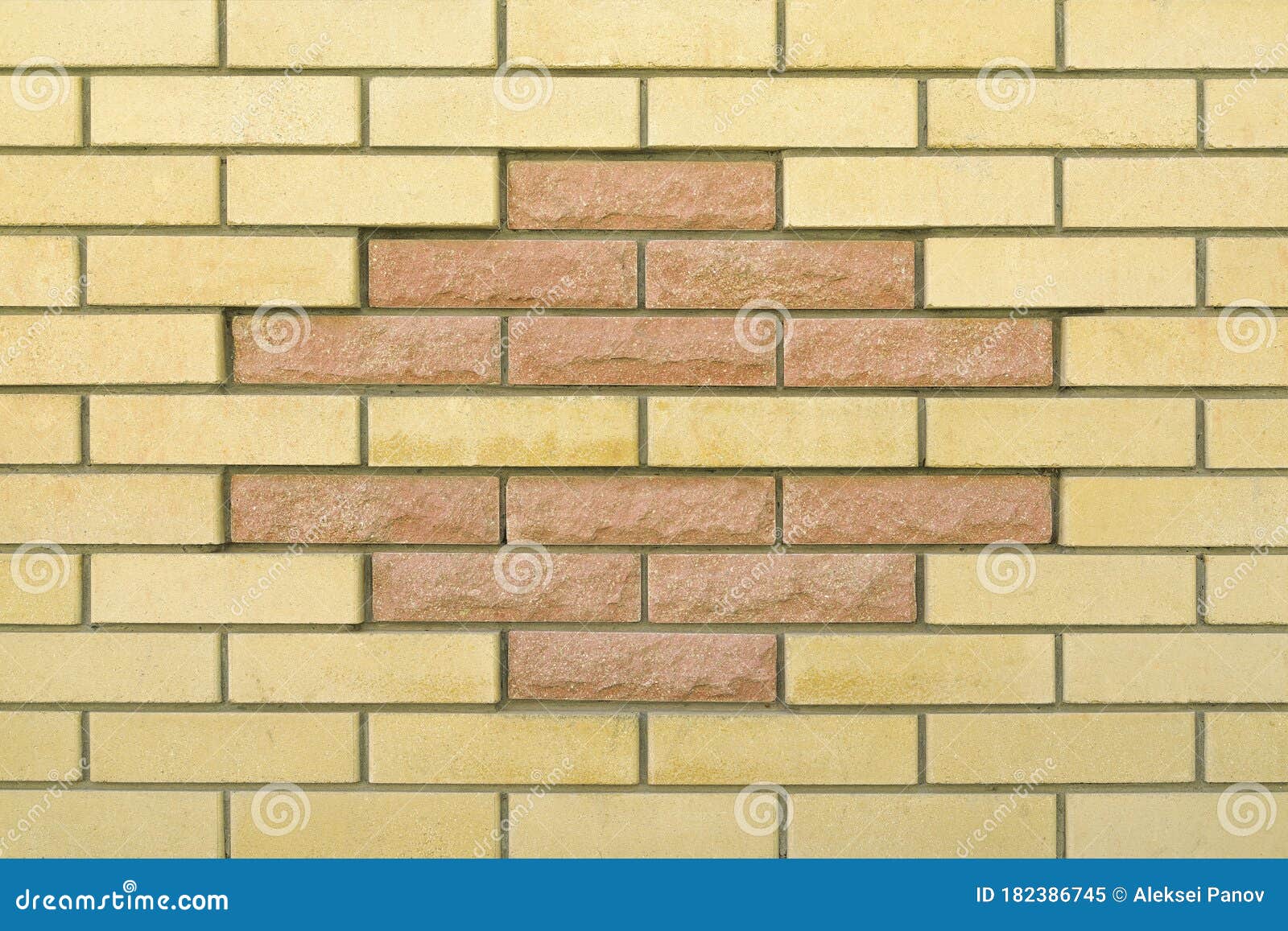 Yellow Color Brick Wall for Brickwork Background Design Stock Image ...