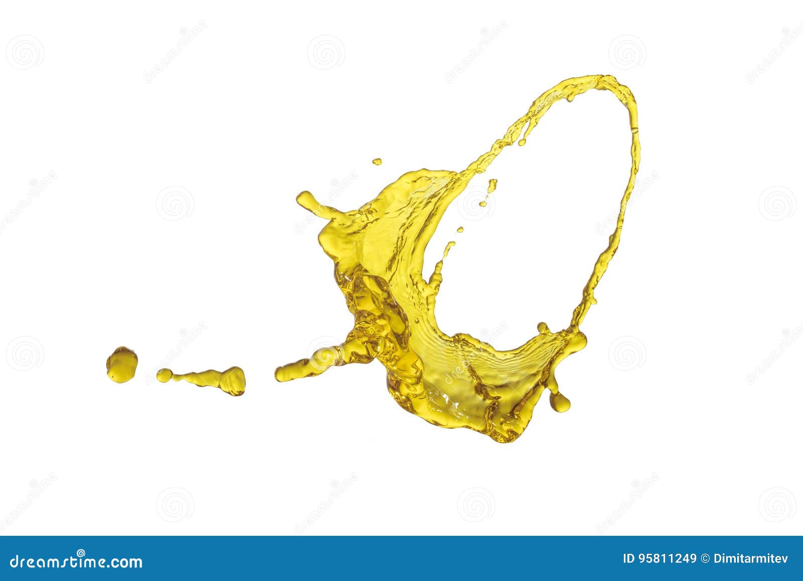 Yellow color liquid splash stock image. Image of light - 95811249