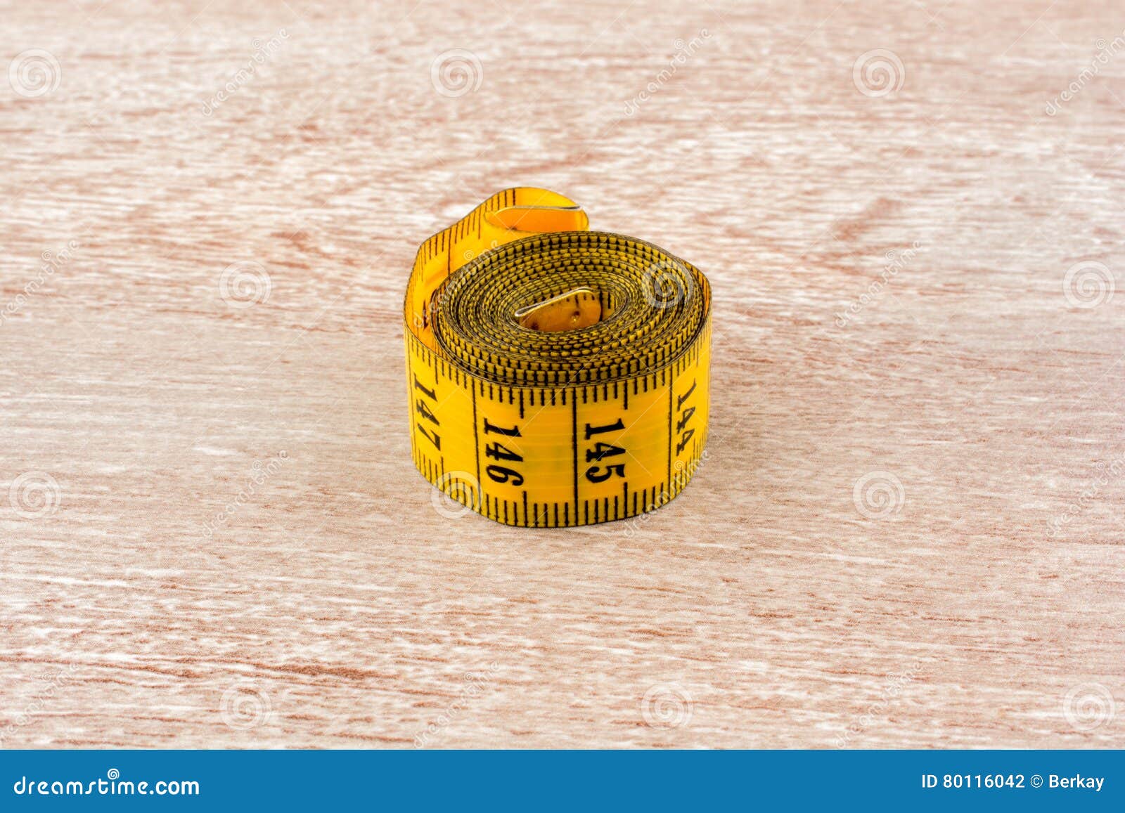 Yellow Color Measuring Tape Stock Photo - Image of dieting, tailor ...