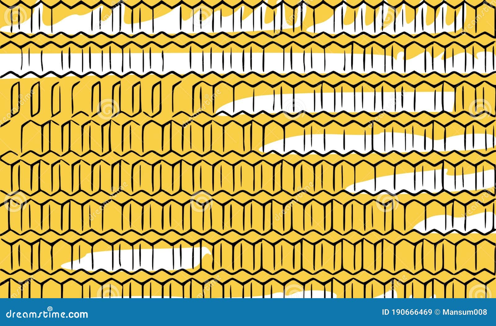 Yellow Color Pattern Background Stock Illustration - Illustration of ...