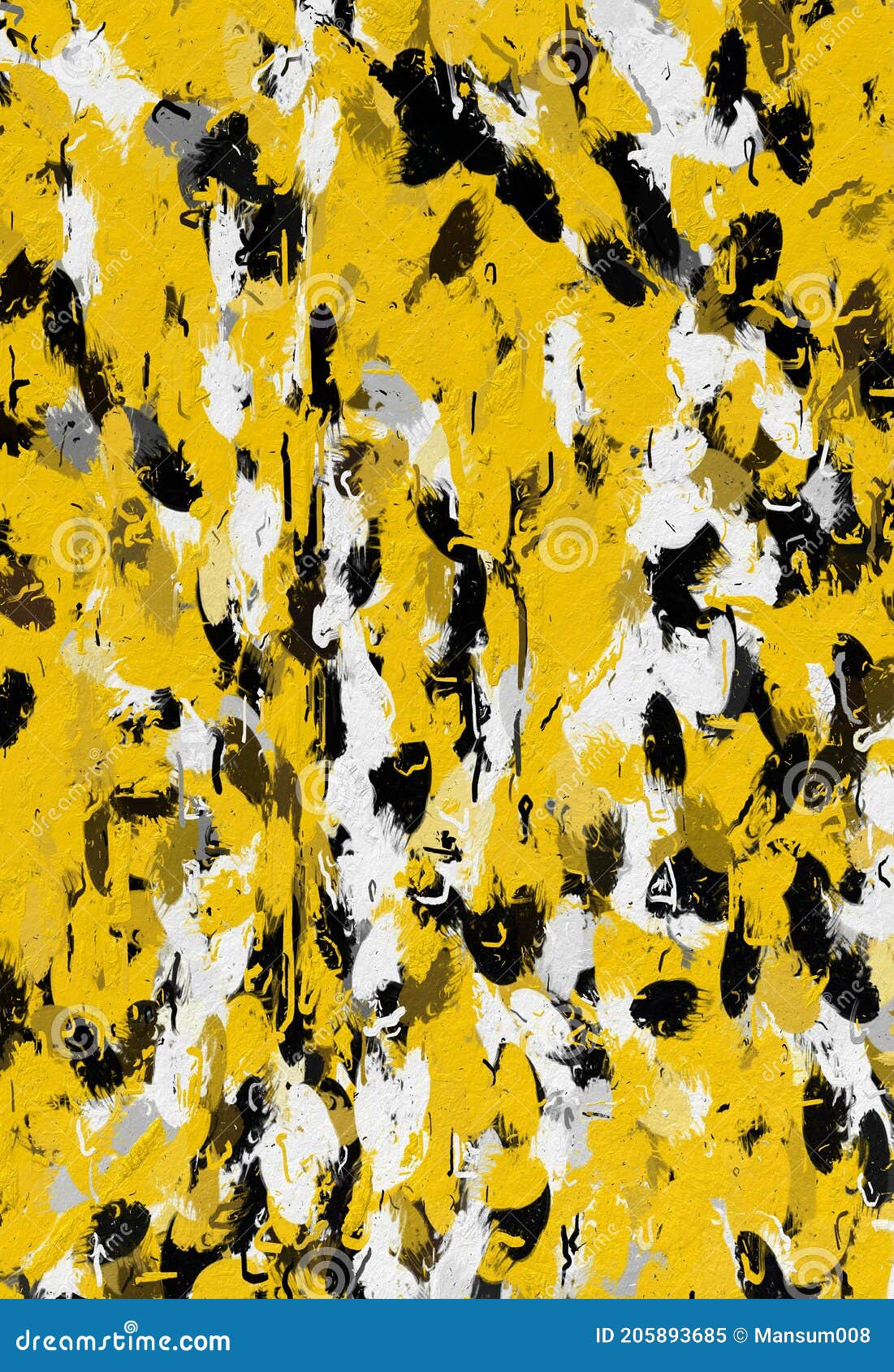 Yellow Color Pattern Background Stock Illustration - Illustration of ...