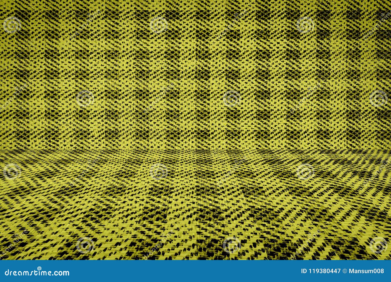 Yellow Color Room Background Stock Illustration - Illustration of ...