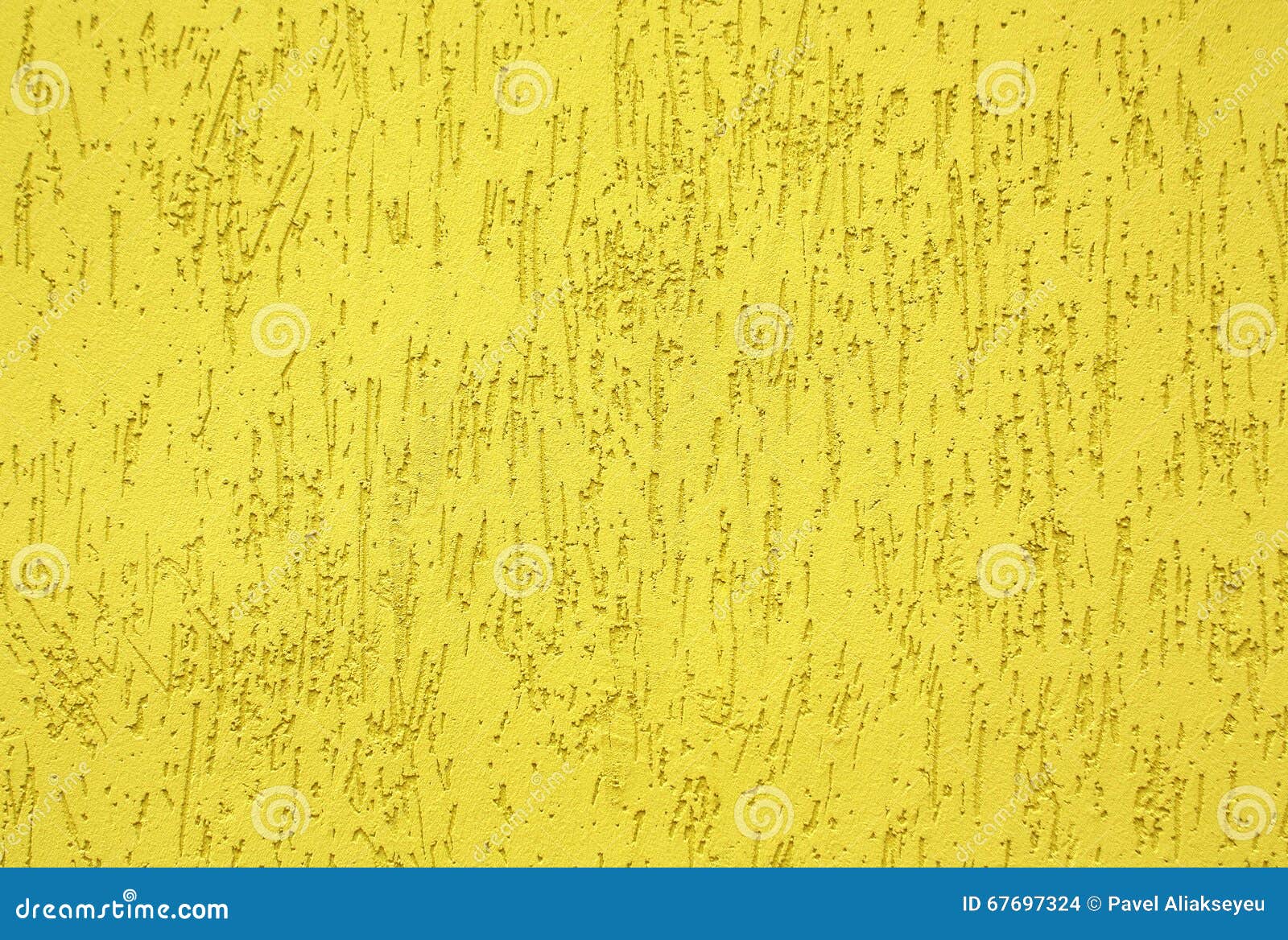 Yellow color wall texture. stock photo. Image of parget - 67697324