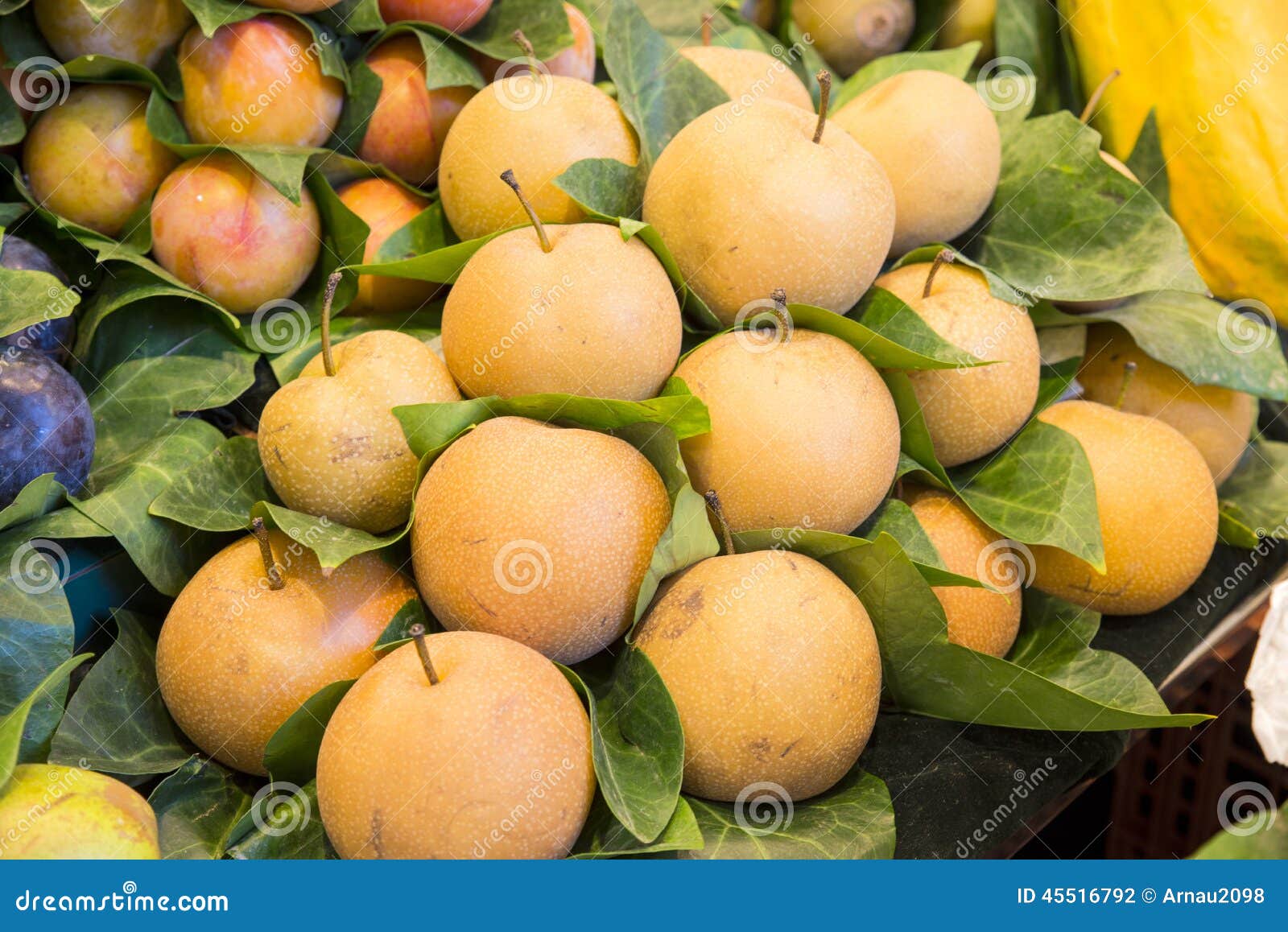 Yellow colored apples stock photo. Image of diet, fruit - 45516792